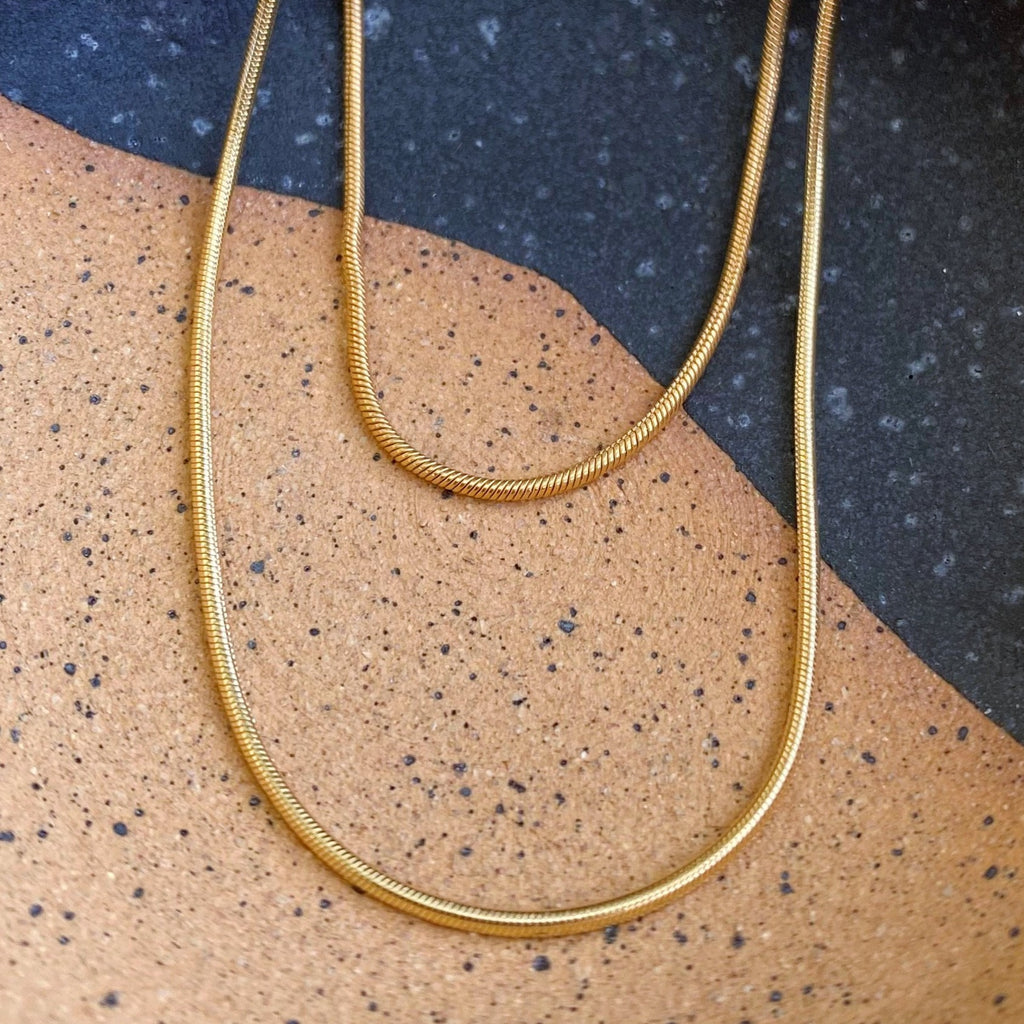 SLIM SNAKE CHAIN – K.MICHAEL Jewelry